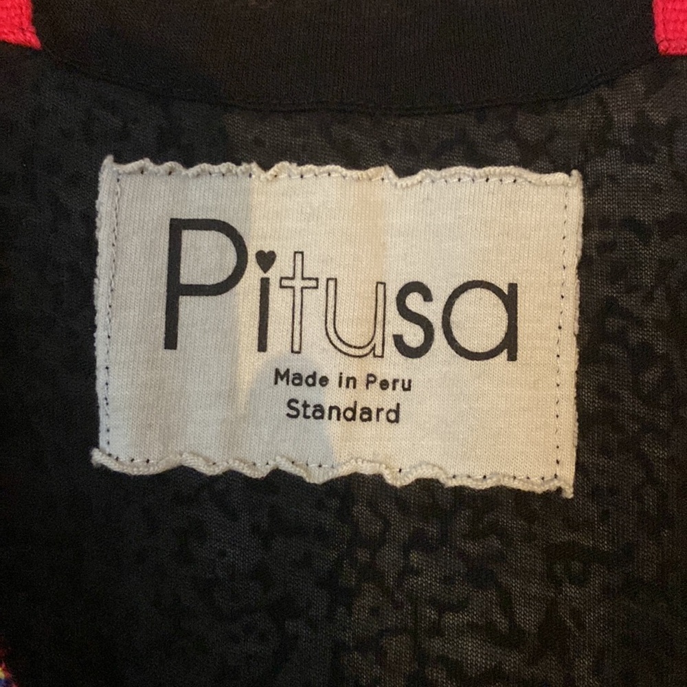 Pitusa- Inca Sundress - Black-Red - Gem